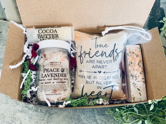 True Friends Gift Box Long Distance Friend Gift Gift Box | Etsy