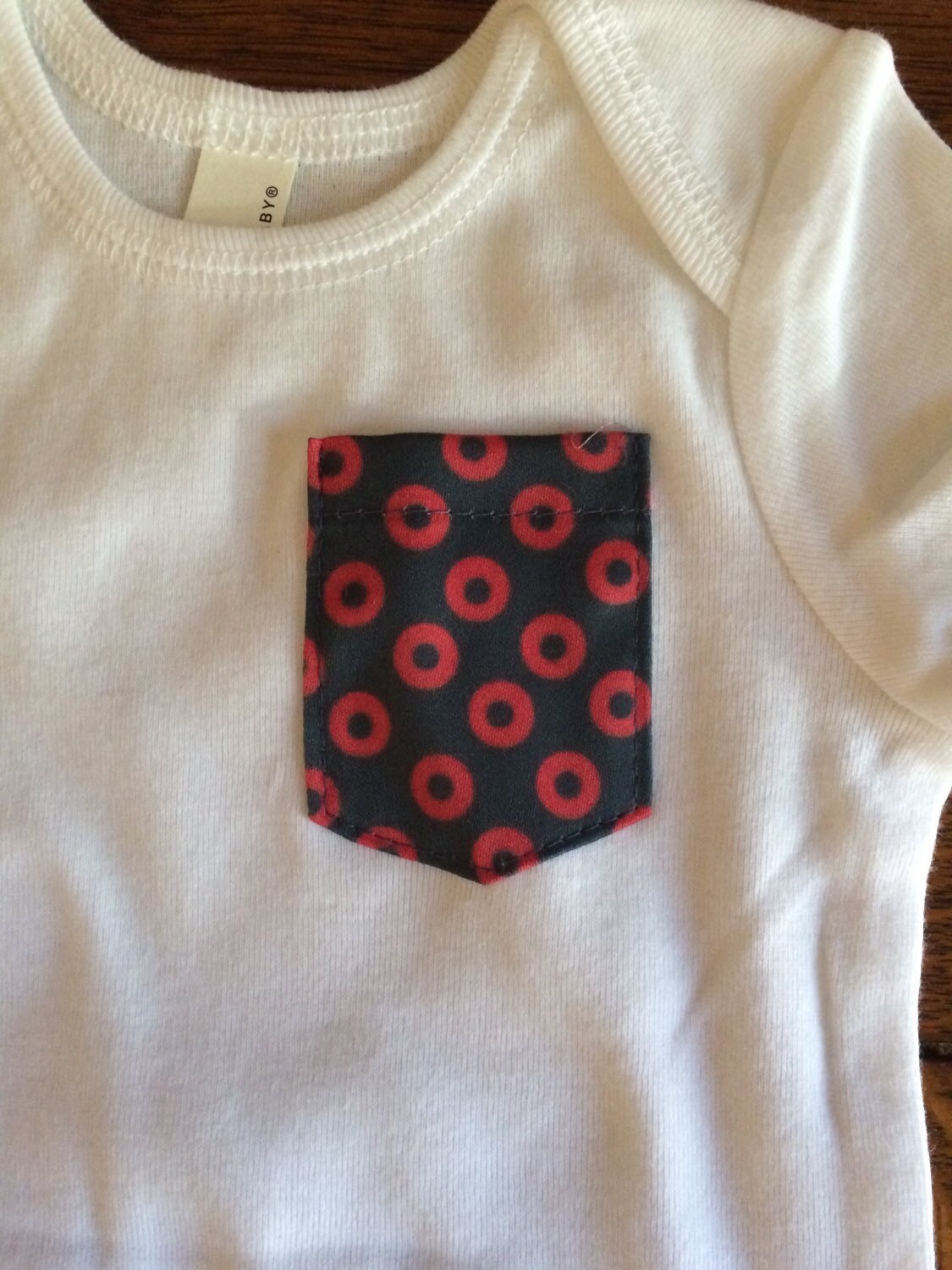 Phish Fishman Donut Baby Pocket One Piece in White / You Enjoy - Etsy