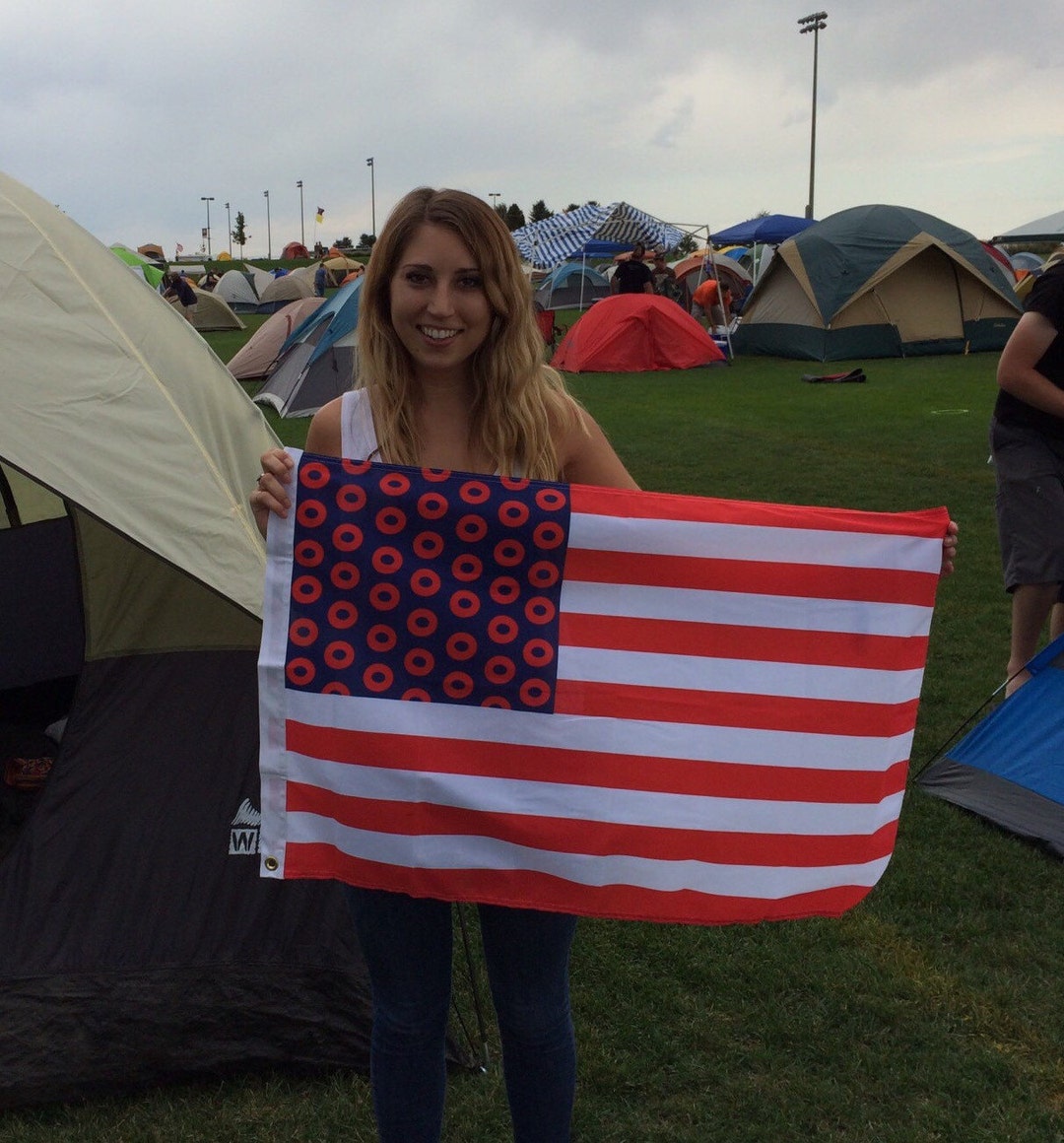 Phish Fishman Donut American Flag Flag / You Enjoy My Shirt - Etsy