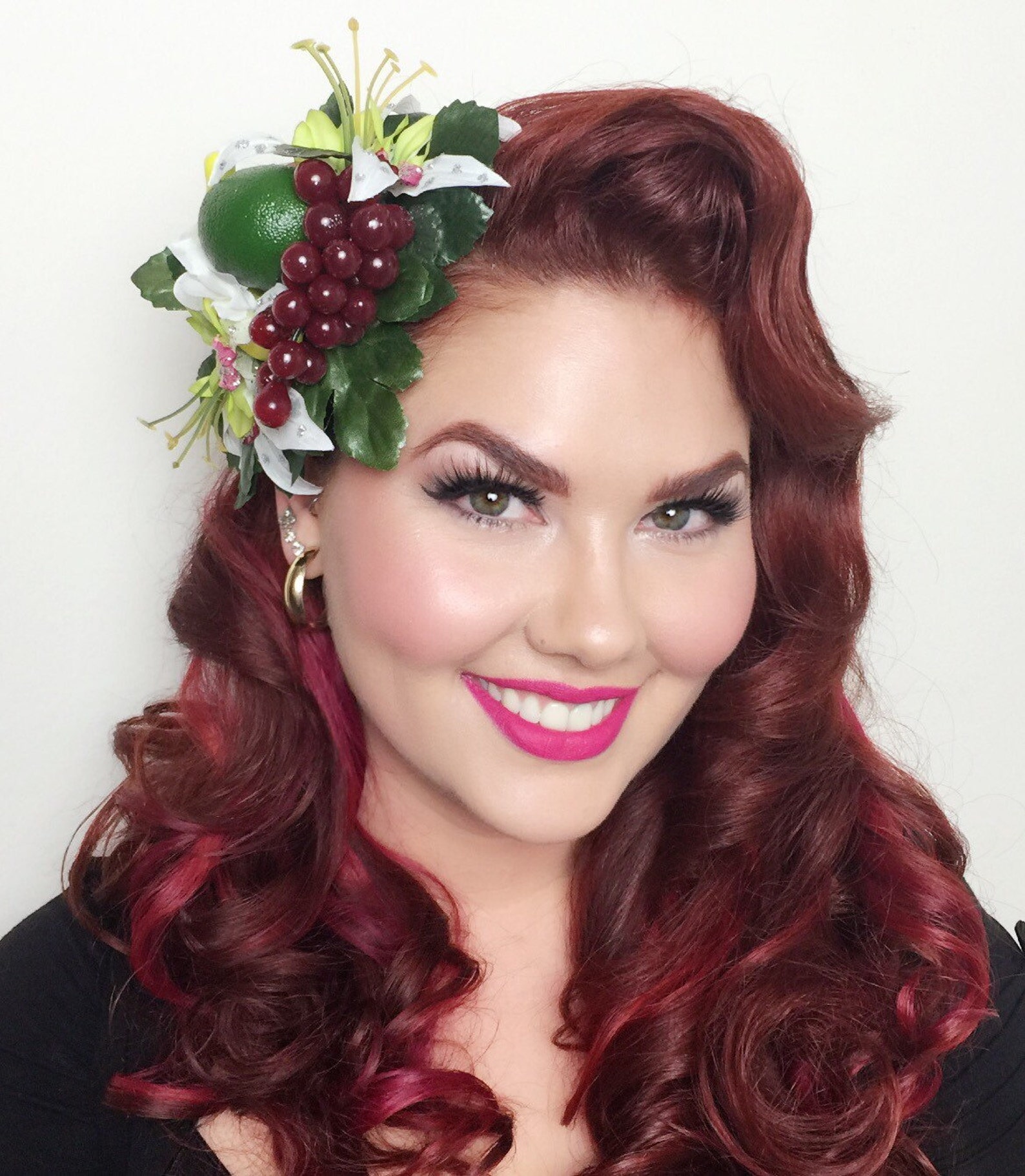 Baby Tutti Frutti Oh Ruby the Fruit and Floral Baby Piece - Etsy