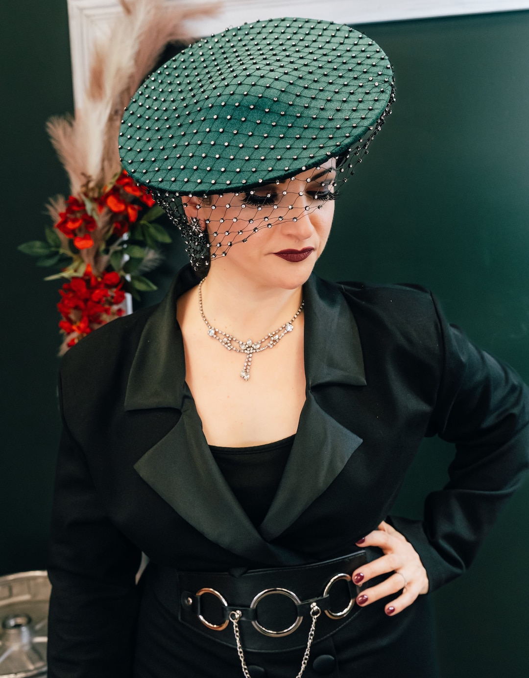 Lucky Lady Tilt Hat - Etsy