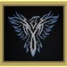 Phoenix Rising Cross Stitch Pattern Golden, Fire, Ice, Phoenix ...