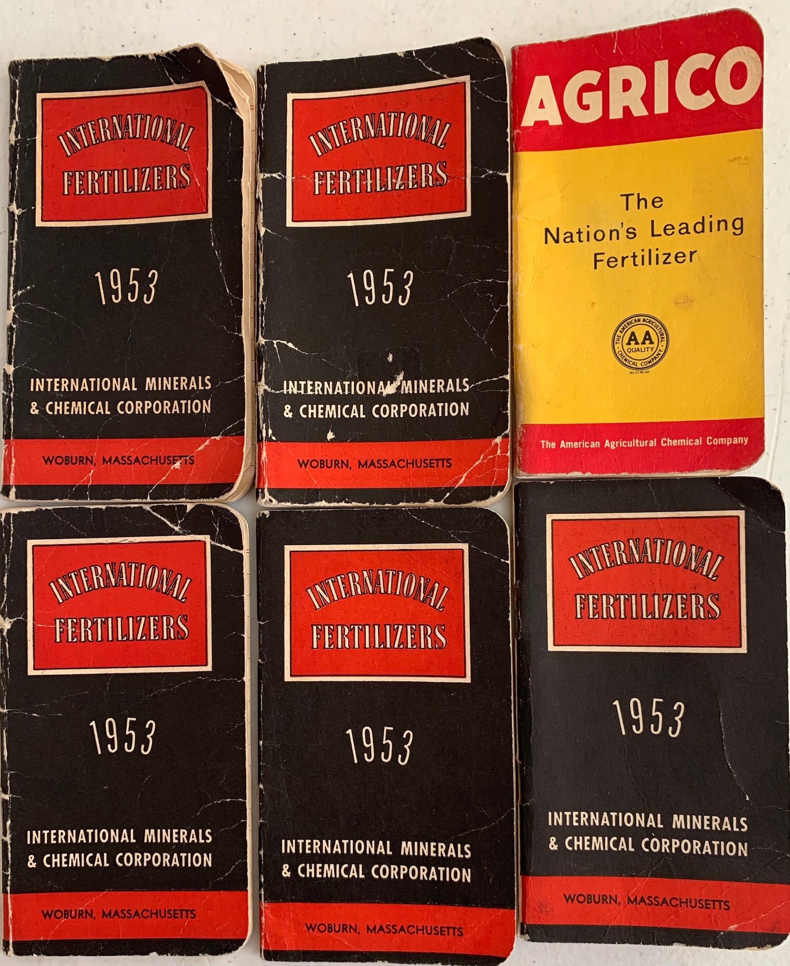 Vintage 1953 International Fertilizers Advertising Note Book | Etsy
