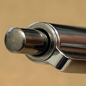 Paper Mate Vintage Double Heart Profile White Chrome Regular Grip Ball ...