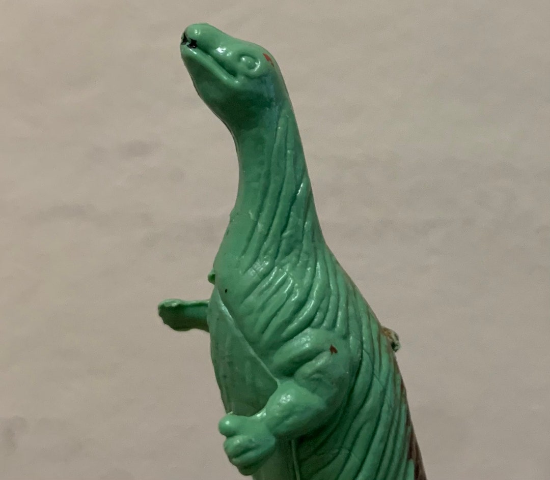 Plateosaurus Dinosaur Vintage Plastic Figure Toy 1980's - Etsy