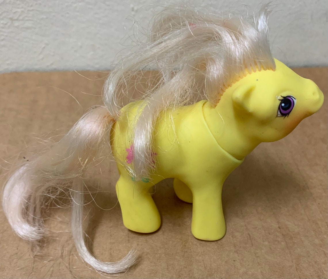 Vintage 1980's My Little Pony Peek a Boo Ponies Baby | Etsy