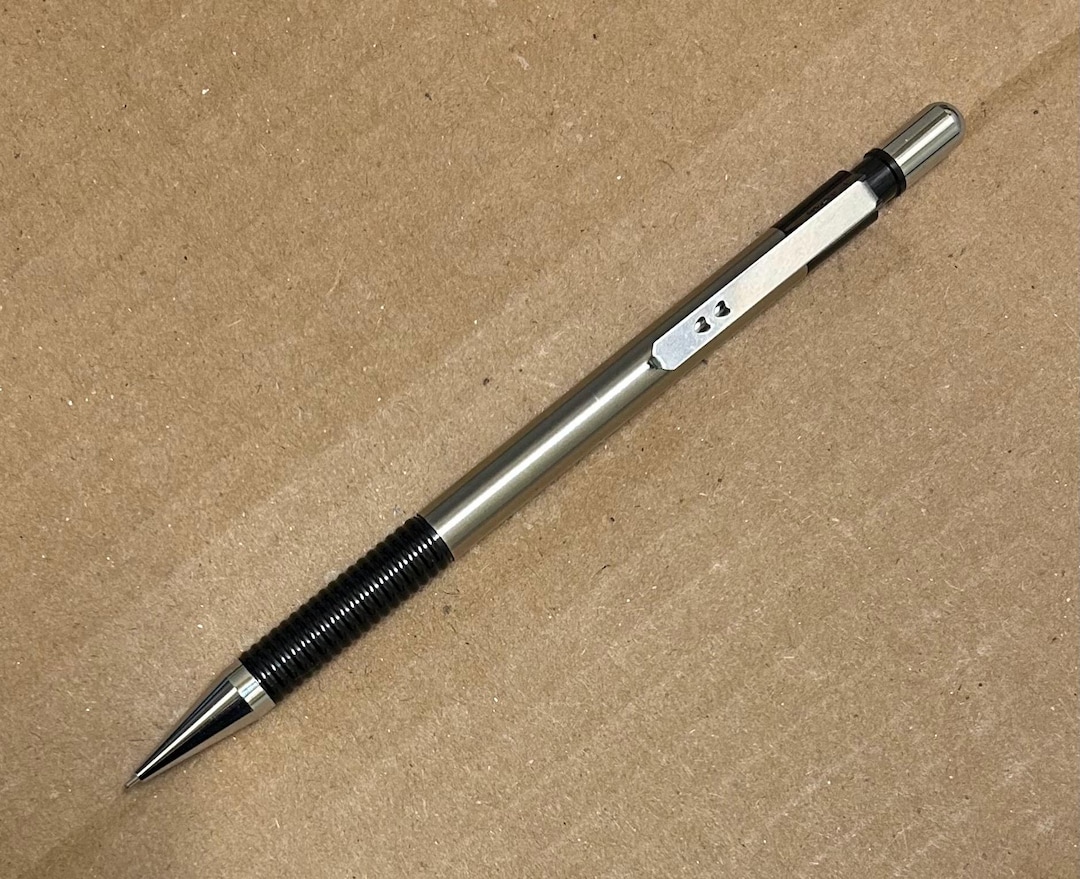 Rare Paper Mate Pacer Cassette Executive Mechanical Pencil Black Chrome ...