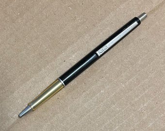 Paper Mate Vintage Double Heart Profile Blue Silver Chrome Slim Grip 1 ...
