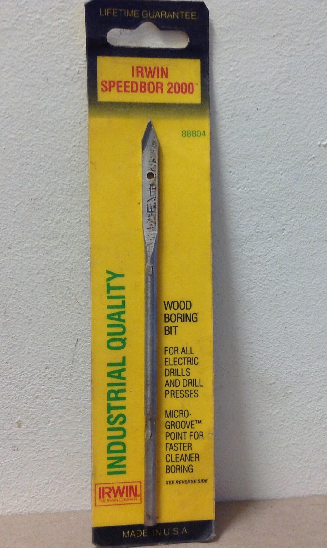 IRWIN Speedbor 2000 Taladrador de madera 88804 broca 1/4 - Etsy España