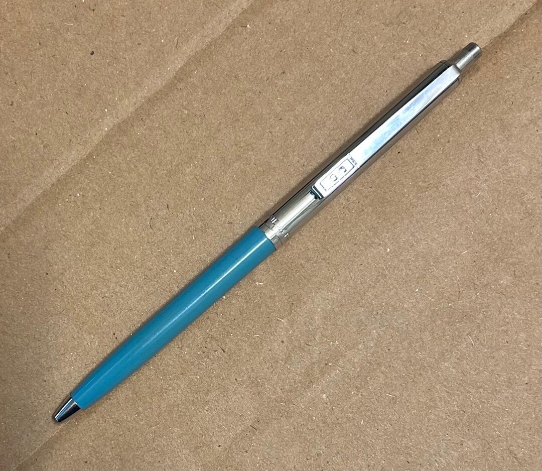 Paper Mate Vintage Double Heart Profile Silver Light Blue With Aqua ...