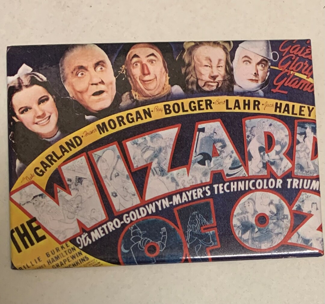Official the Wizard of Oz 1997 Refrigerator Magnet Turner Entertainment ...