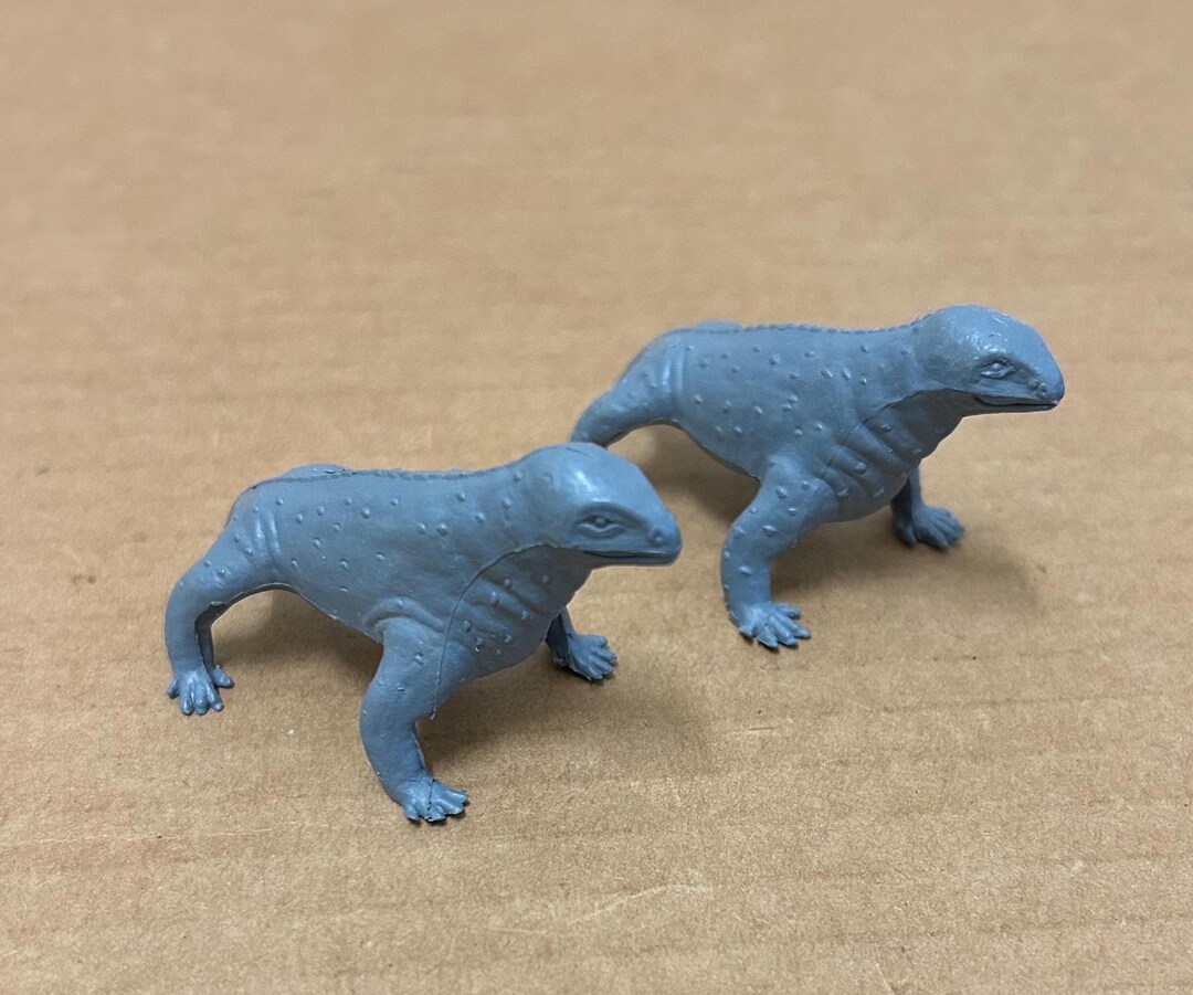 MPC Moschops Gray Lot of 2 Vintage Plastic Figure Toys 1960s ...
