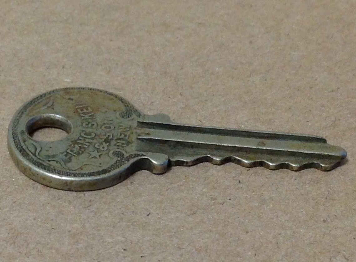 Antique Francis Keil & Son KEY New York 115 Ornate Flat True - Etsy ...