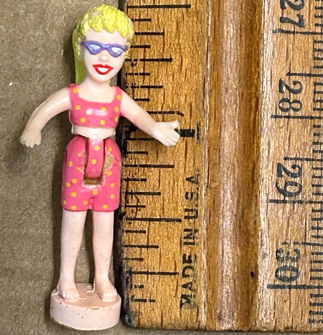 Polly Pocket 2000 Variation DOLL Figure ONLY for the Tropial Pets ...