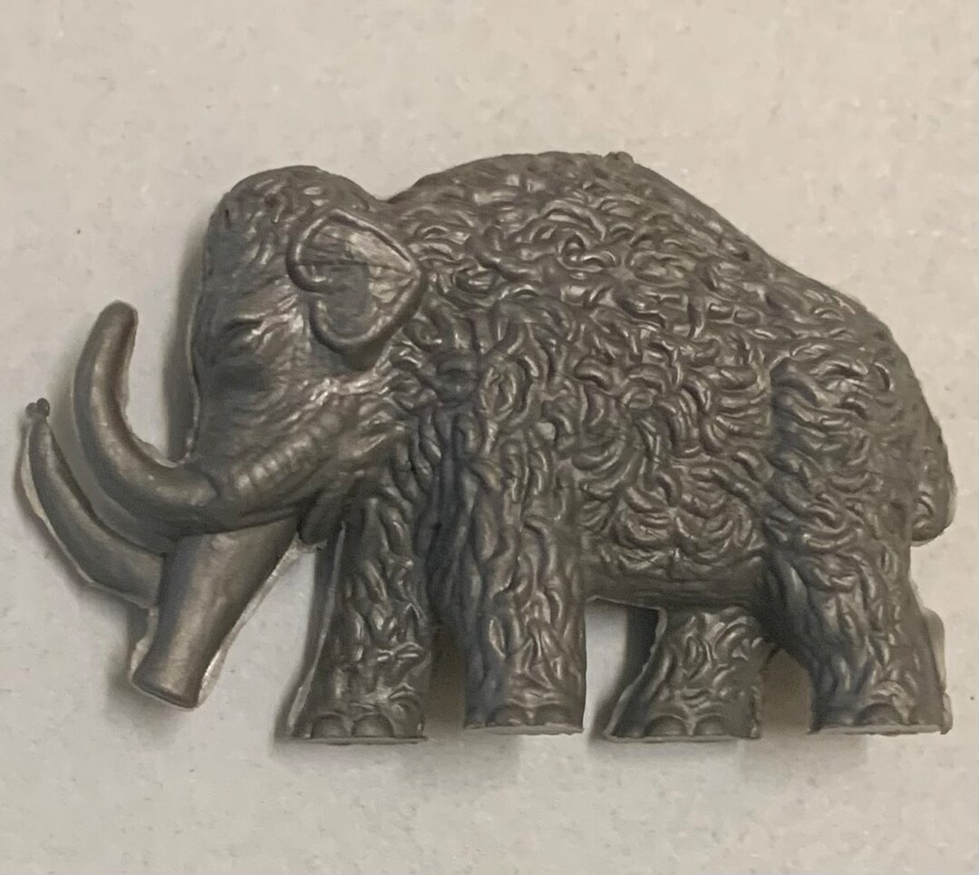 Vintage Cereal Premium Lido Wooly Mammoth Prehistoric Beast Nabisco ...