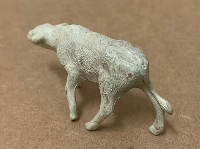 Vintage Marx 1950s Farm Animal Calf First Series 60mm Cream - Etsy