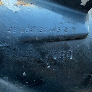 Old Boat Prop Chipped Paint Shabby Black Metal Nautical Propeller ...