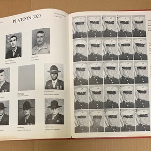 1982 USMC Yearbook Parris Island SC Boot Camp 3rd Bn I Co Platoon 3020 ...