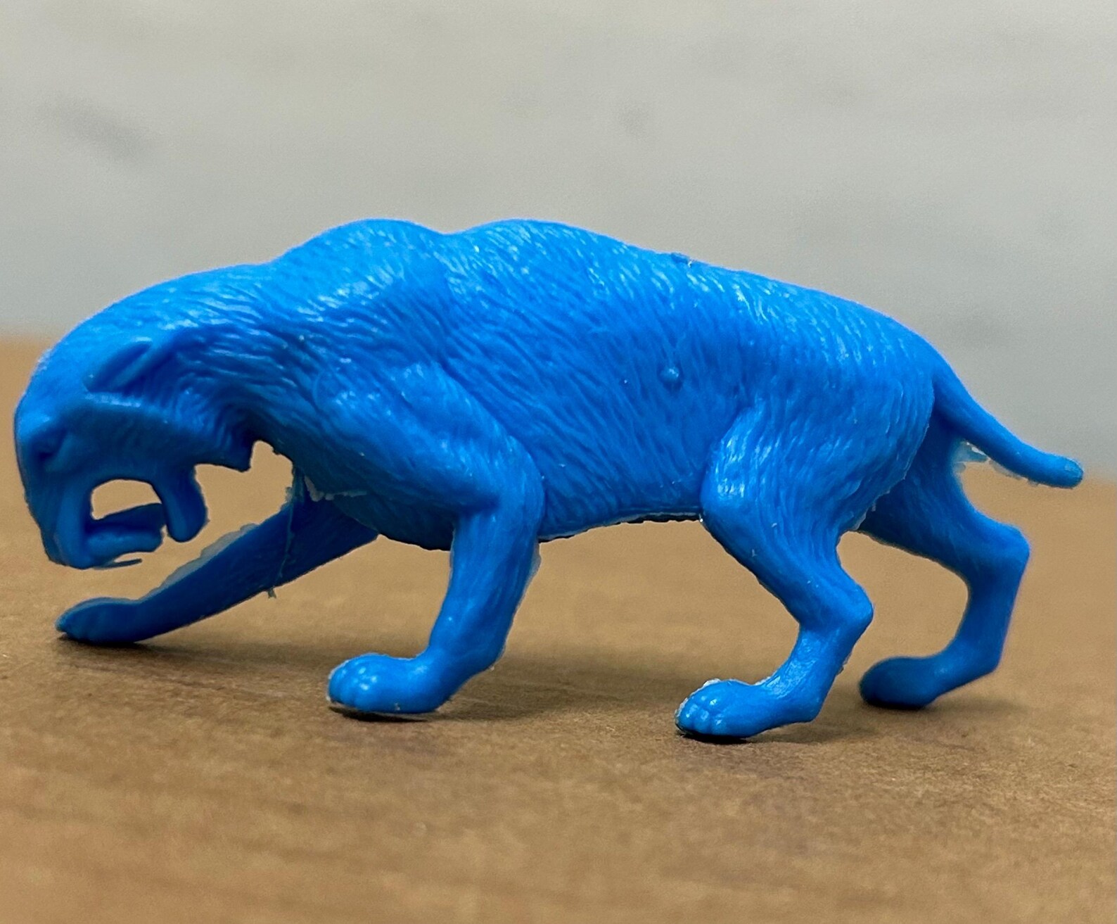 MPC Smilodon Blue Lot of 2 Vintage Plastic Figure Toys 1960's ...