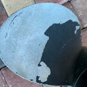 Old Boat Prop Chipped Paint Shabby Black Metal Nautical Propeller ...