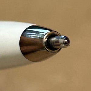 Paper Mate Vintage Double Heart Profile White Chrome Regular Grip Ball ...