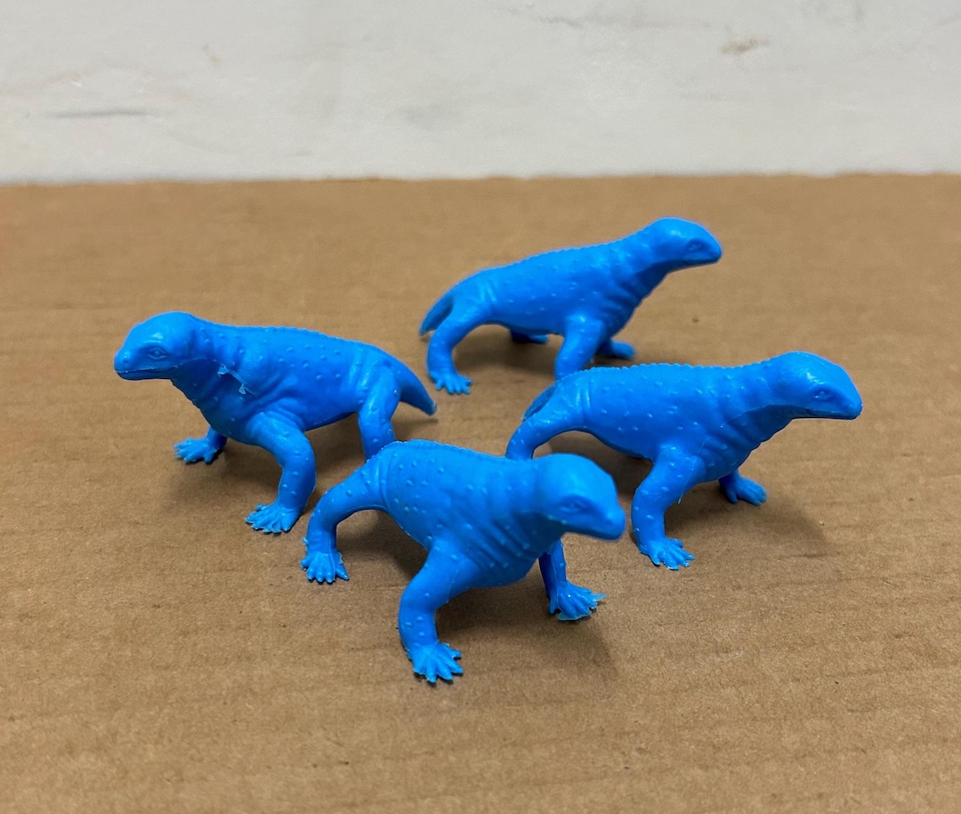 MPC Moschops Blue Lot of 4 Vintage Plastic Figure Toys 1960s ...
