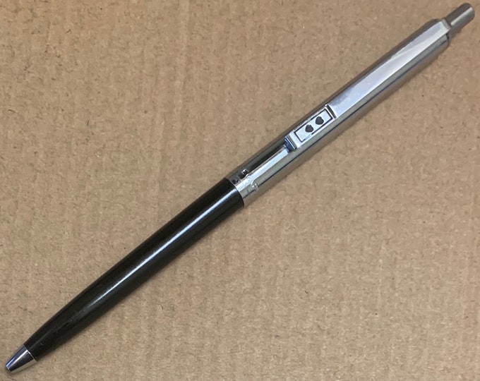 Paper Mate Vintage Double Heart Profile Silver Black Chrome Slim Grip ...