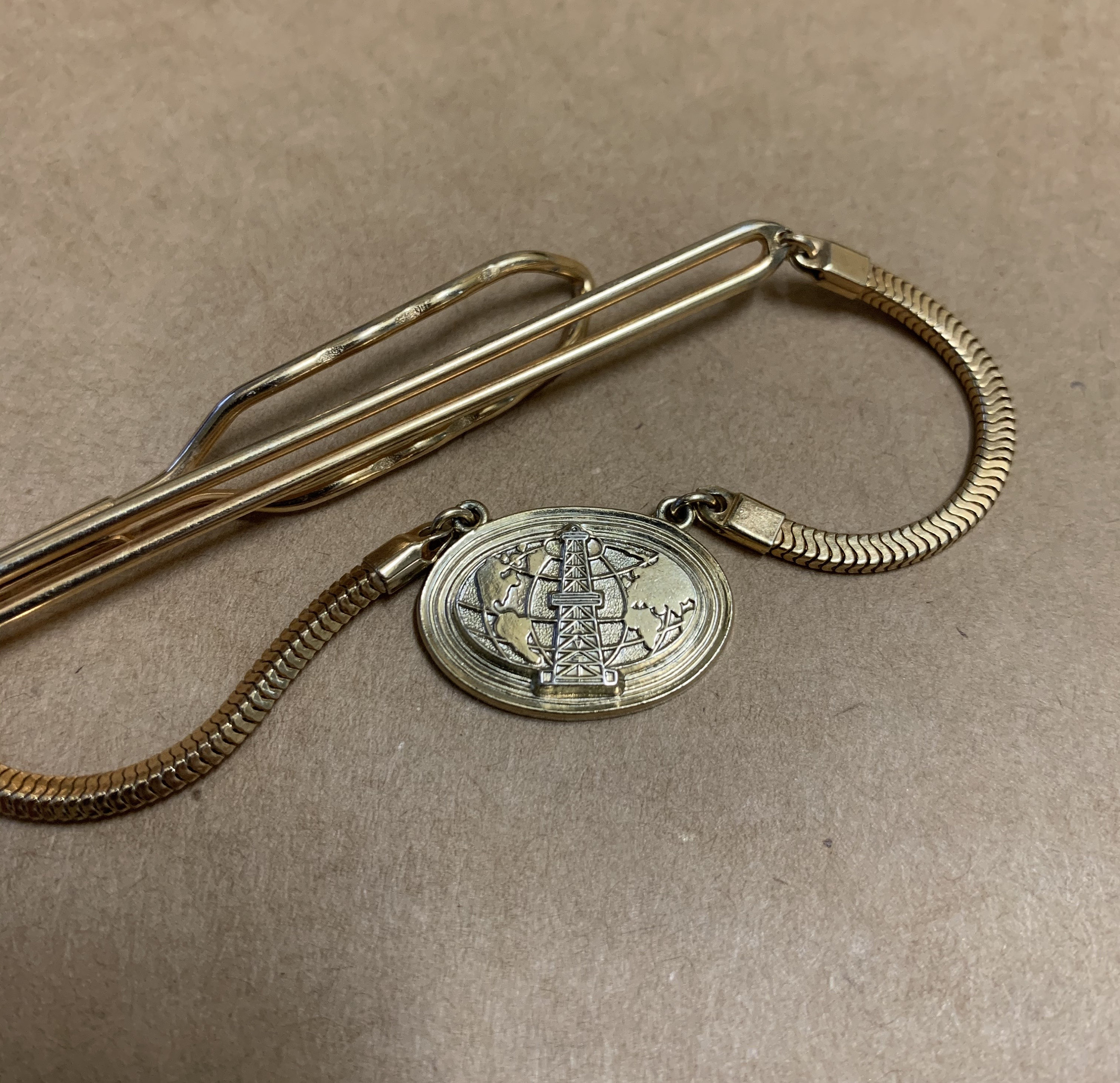 Anson Derrick Pump Tie Clip Clasp Bar Pin Oil Tower Drill - Etsy UK