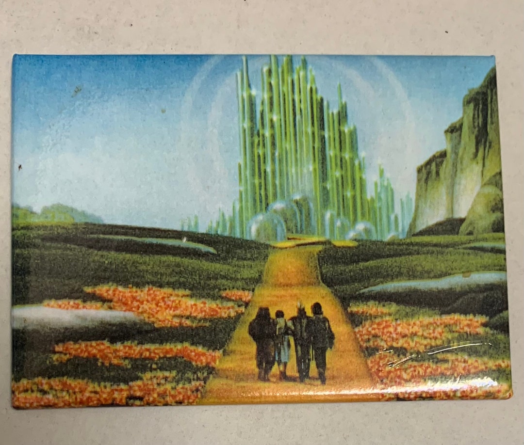Official Wizard of Oz 1998 Refrigerator Magnet Turner Entertainment Co ...