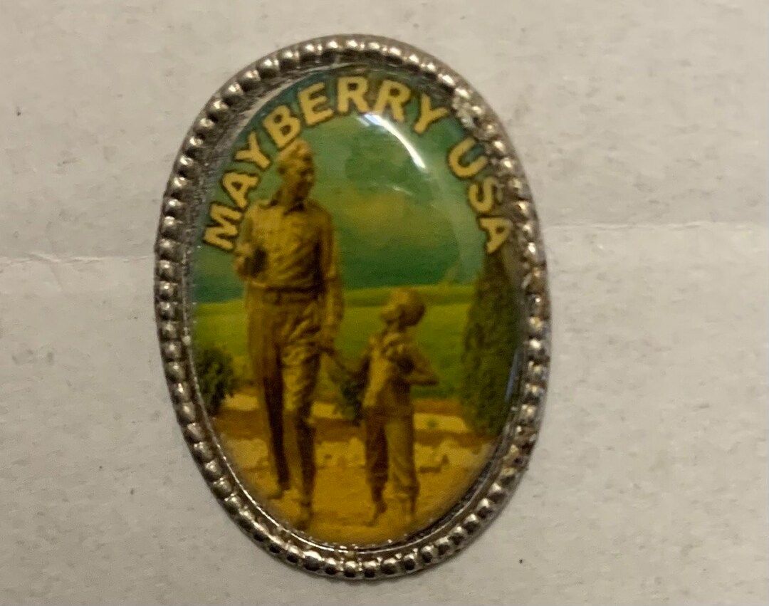 1990's Mayberry USA North Carolina PIN Vintage Andy Griffith Show Hat ...