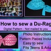 Easy Durag Sewing Pattern – Biker, Scrub, Chemo, Hijab Cap (PDF Pattern ...