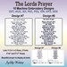 The Lord's Prayer Machine Embroidery Designs: 10 Formats (digital ...