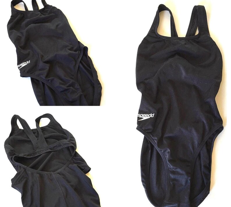 80s SPEEDO Swimsuit Classic Baywatch Pamela Anderson Vintage One Piece ...
