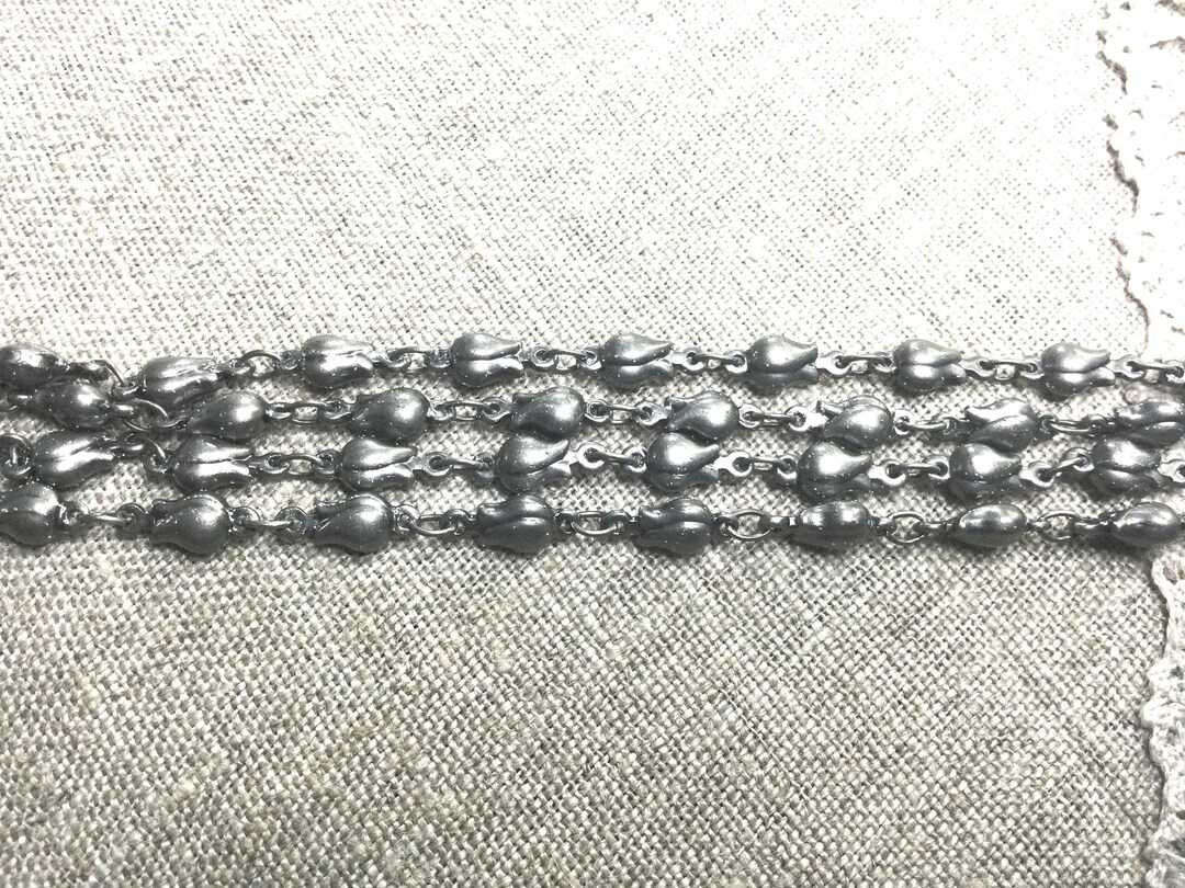Metal Tulip Shape Small Connector Chain - Etsy