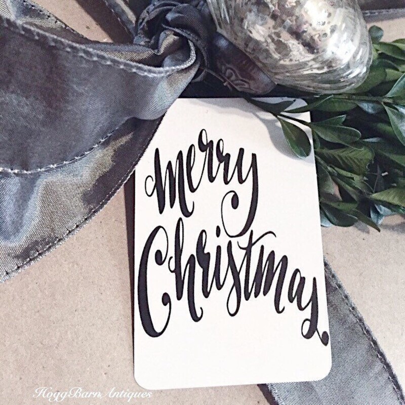 Calligraphy Tags - Etsy