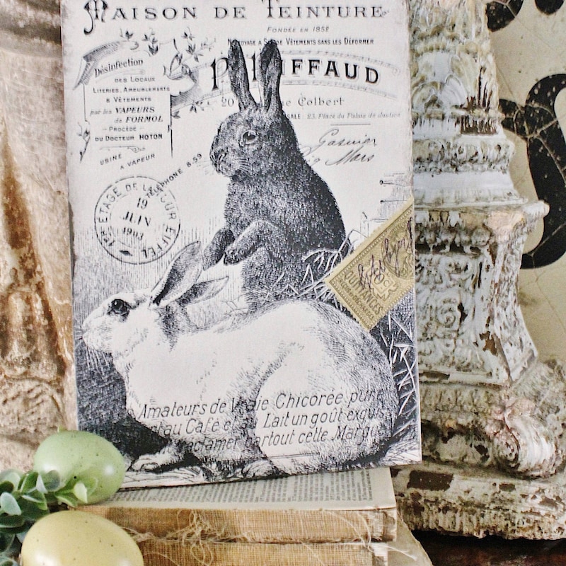 French Rabbit - Etsy