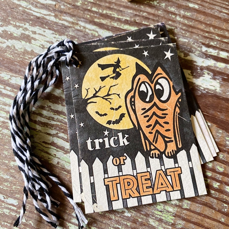Halloween Owl Card - Etsy