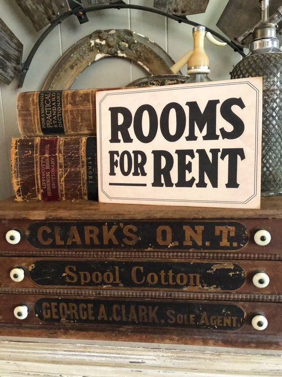 Antique Wood Sign