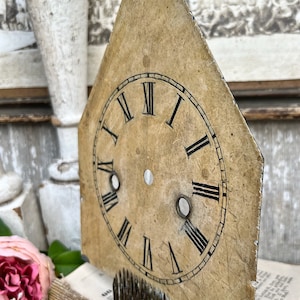 Antique Clock Face Steeple Farmhouse Decor Industrial Salvage Vintage ...