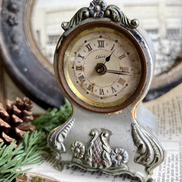 Antique Metal Clock Case - Etsy