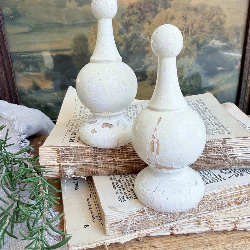 Wood Finials - Etsy