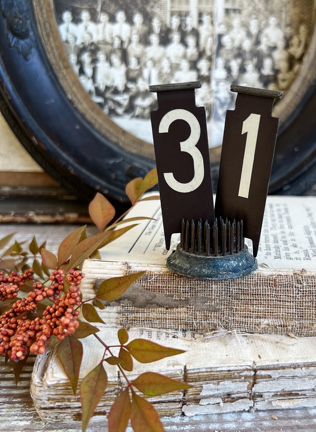 HALLOWEEN Antique Cash Register Number 31 Flag Parts Sign - Etsy