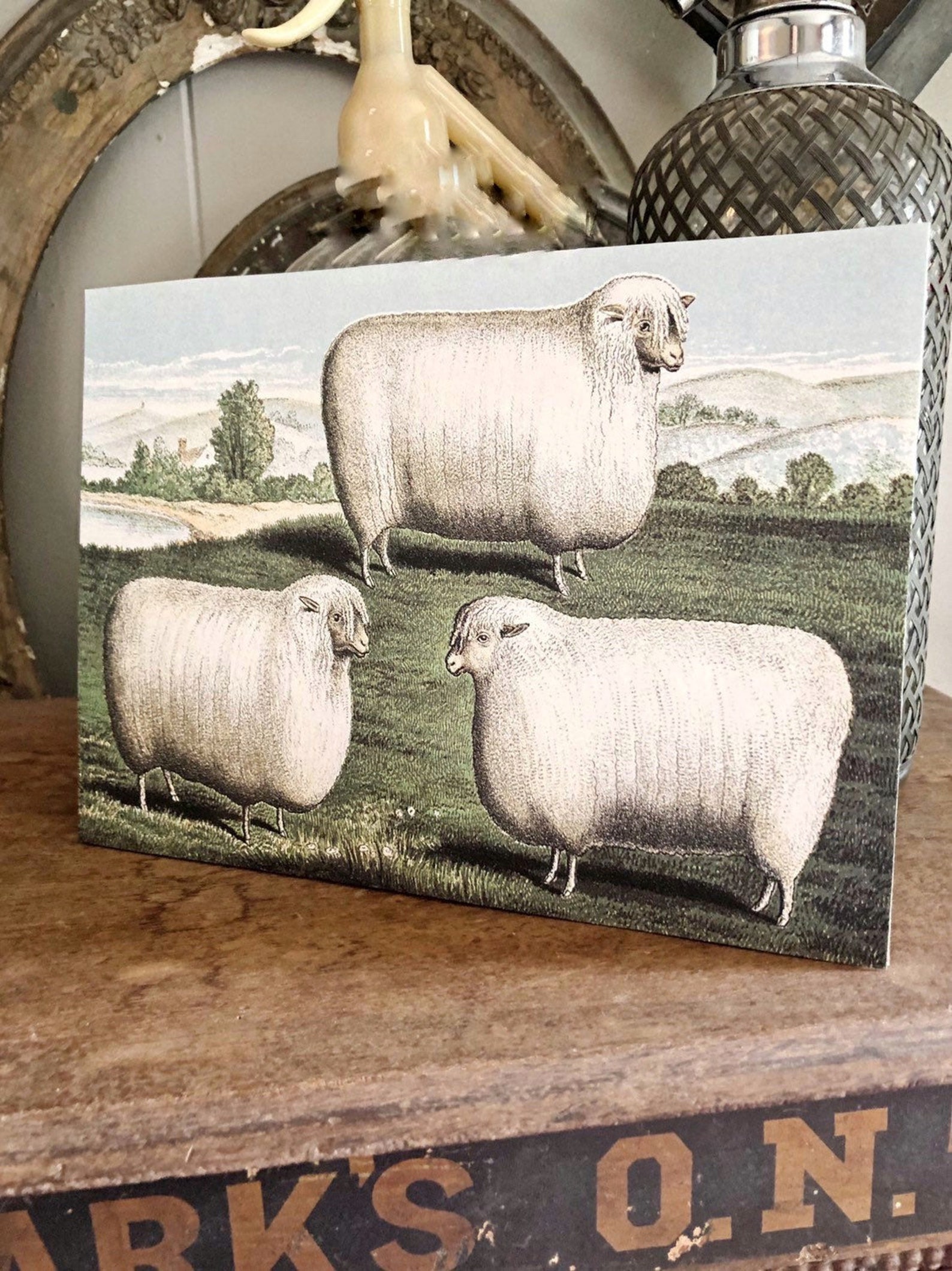 Vintage SHEEP HERD Wood Sign Primitive Farmhouse Decor - Etsy