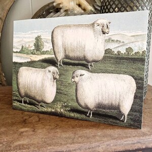 Vintage SHEEP HERD Wood Sign Primitive Farmhouse Decor Illustration ...