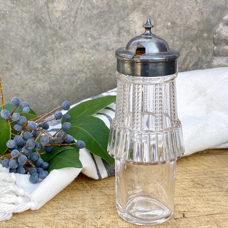 Antique Glass Cruet Bottles - Etsy
