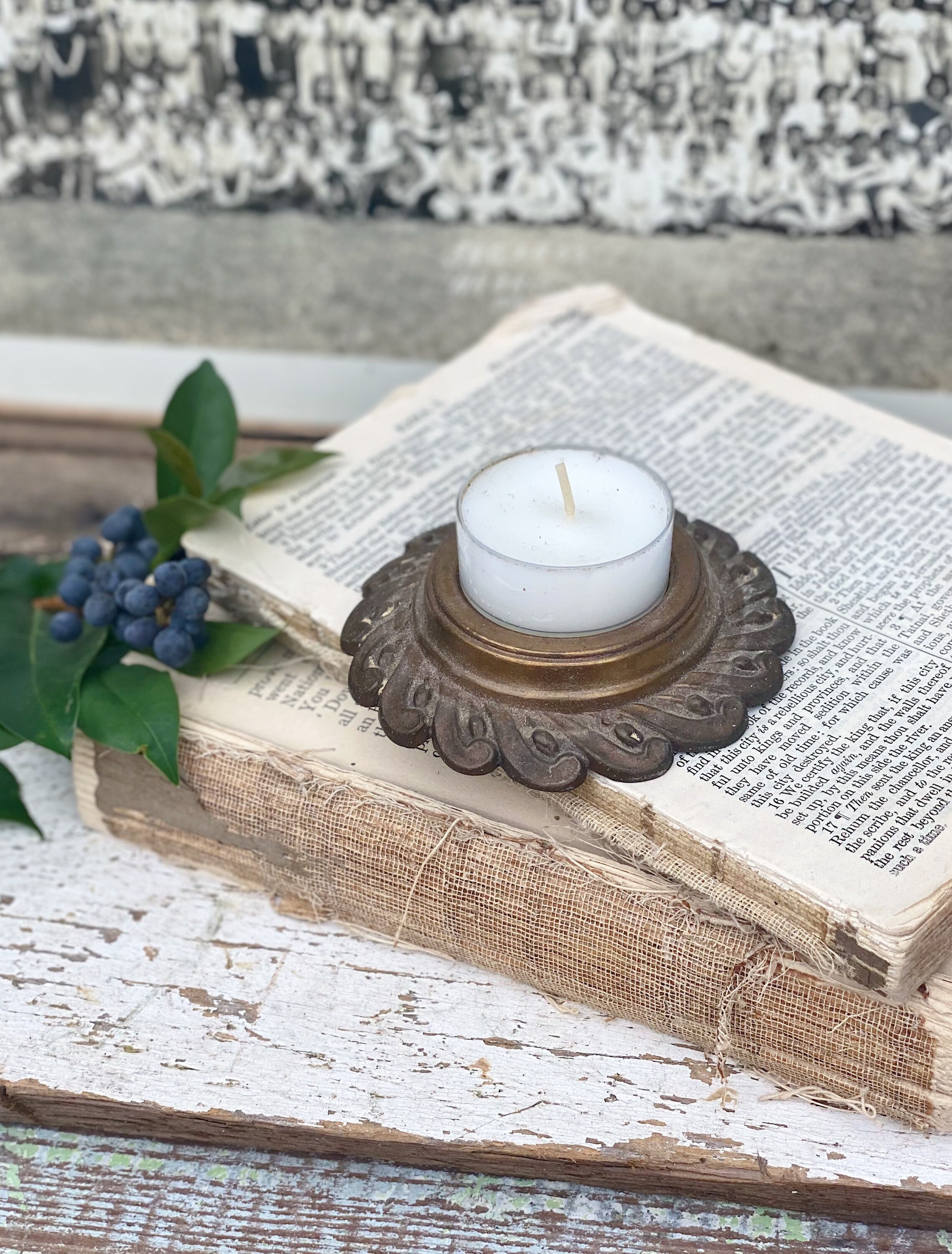Antique Brass BOBECHE Metal Ornate Light Part Chandelier Architectural ...