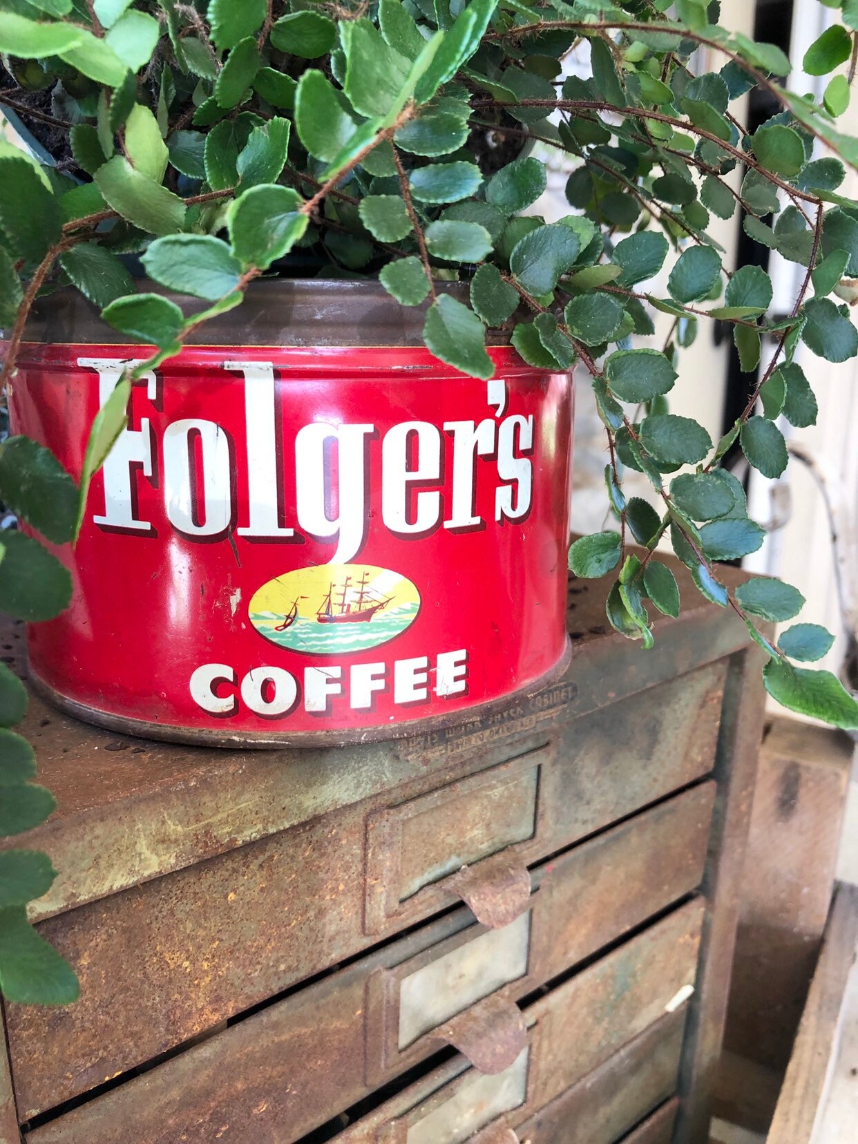 Old Vintage Coffee Can