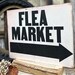 Flea Market Wood Sign Vintage Farmhouse Decor Wall Art Print - Etsy