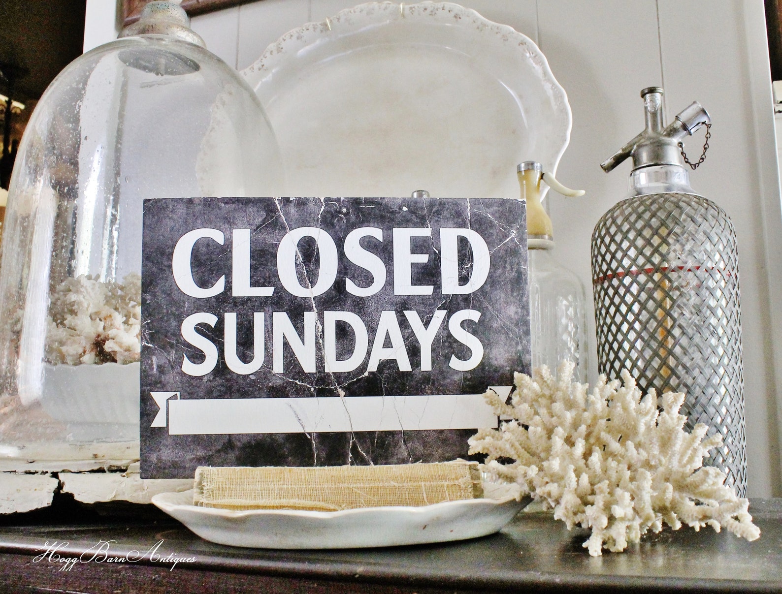 Vintage CLOSED SUNDAYS Wood Sign Farmhouse Decor Wall Art - Etsy