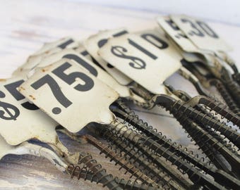 Cash Register Parts Vintage Metal Cash Register Flag Black White ...